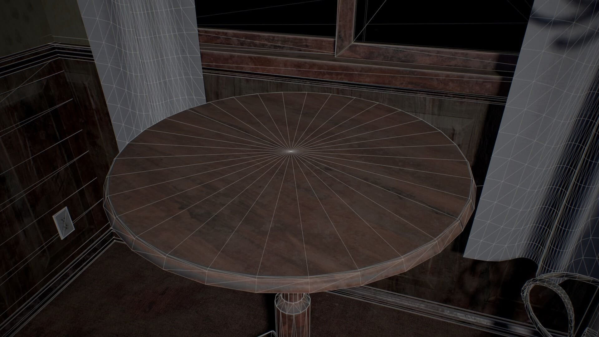 Round Table - 3D Model by 4iken