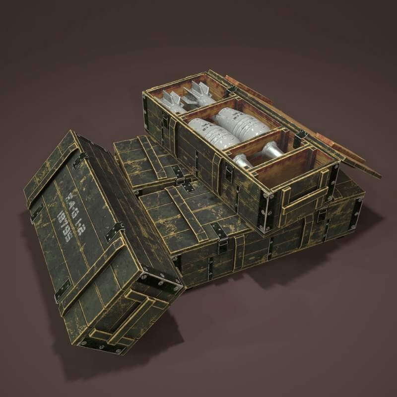 Armor Boxes - 3D Model by 7718726