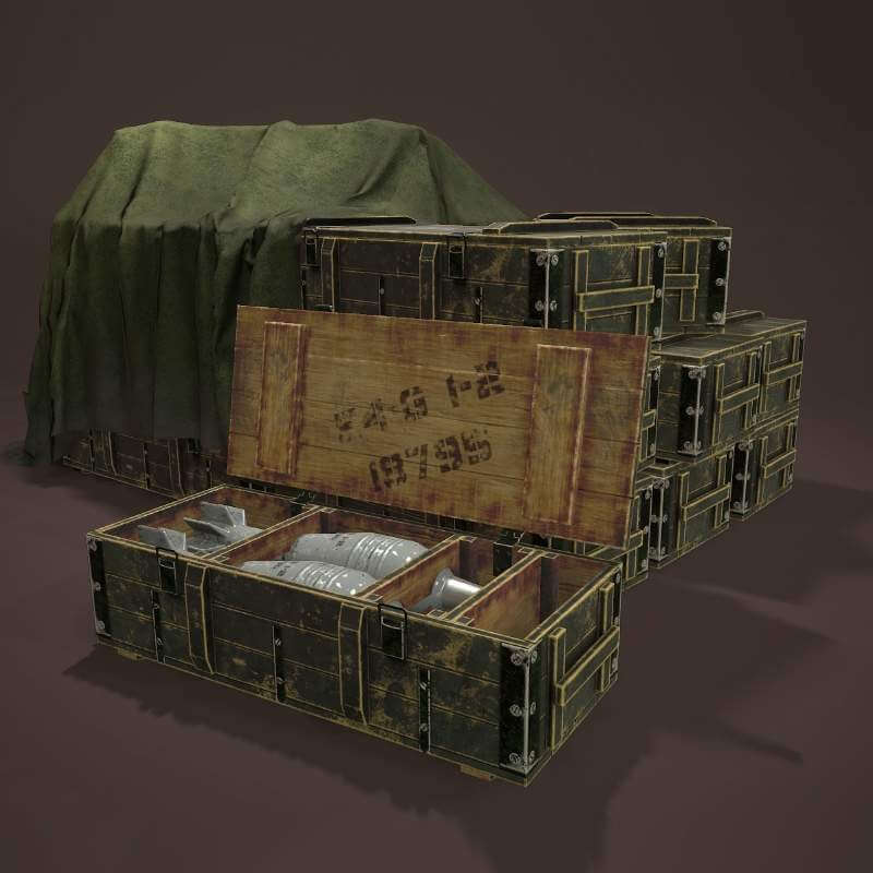 Armor Boxes - 3D Model by 7718726