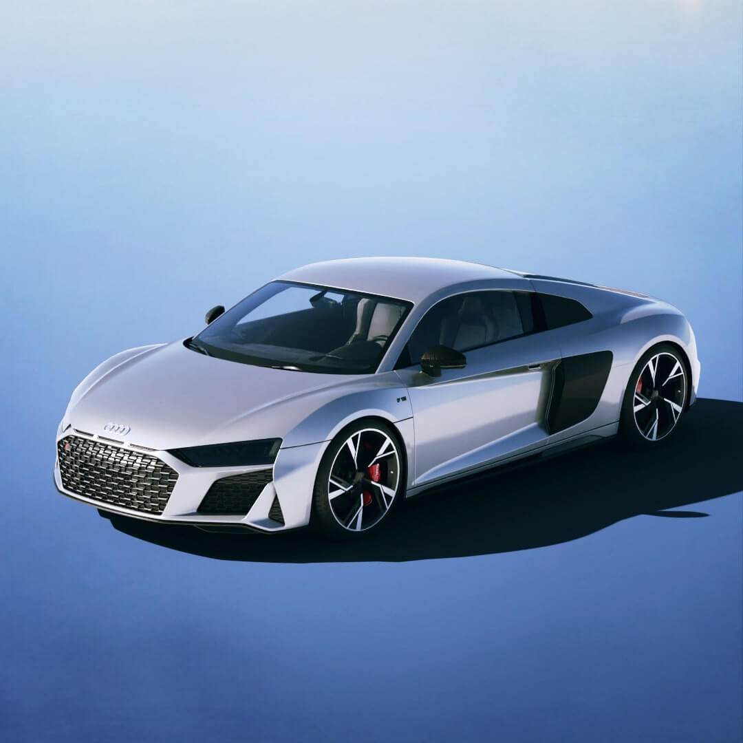 Audi R8 Coupe 2021 - 3D Model by 777angels777