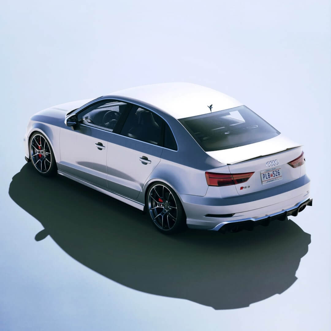 Audi RS3 Sedan 2020 - 3D Model by 777angels777