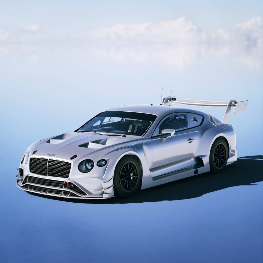 Bentley Continental GT3 2019 - 3D Model by 777angels777