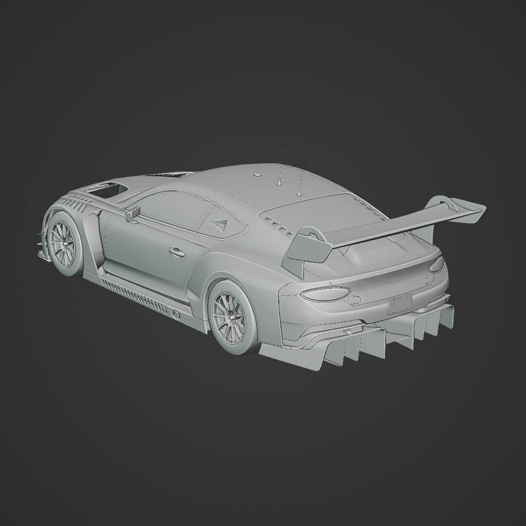Bentley Continental GT3 2019 - 3D Model by 777angels777