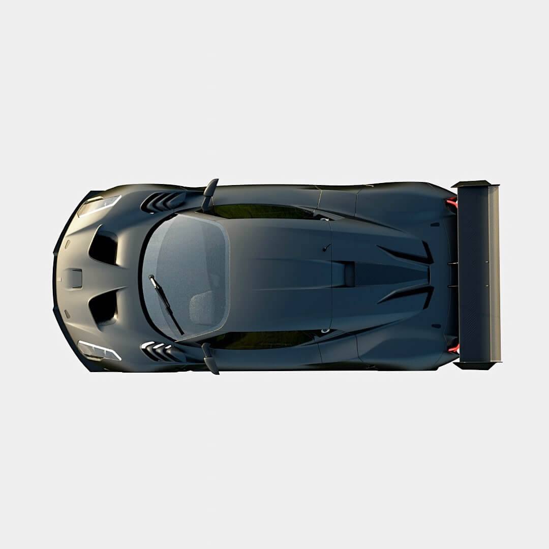 Brabham BT62 2018 Road Legal Version - 3D Model by 777angels777