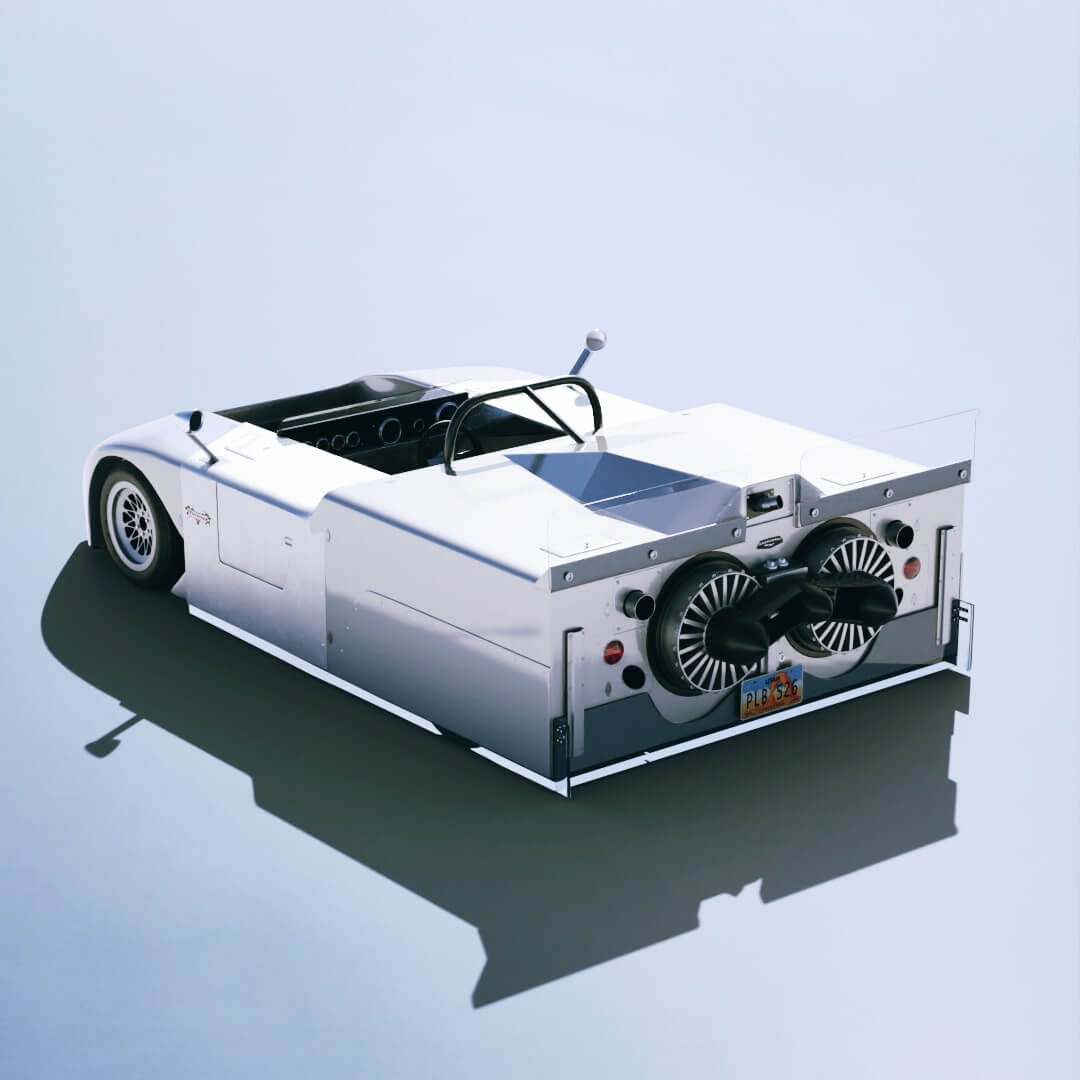 Chaparral 2J 1970 - 3D Model by 777angels777