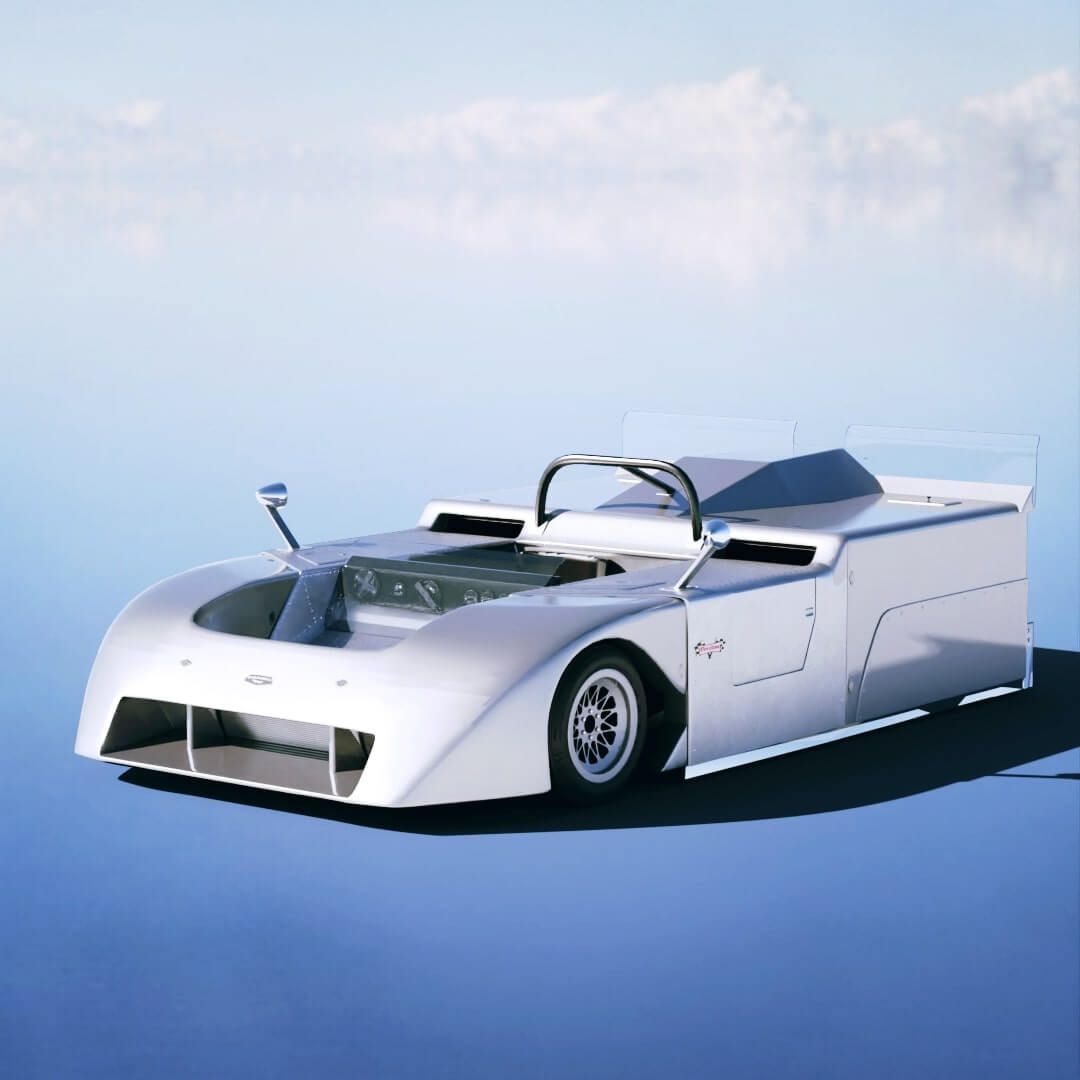 Chaparral 2J 1970 - 3D Model by 777angels777