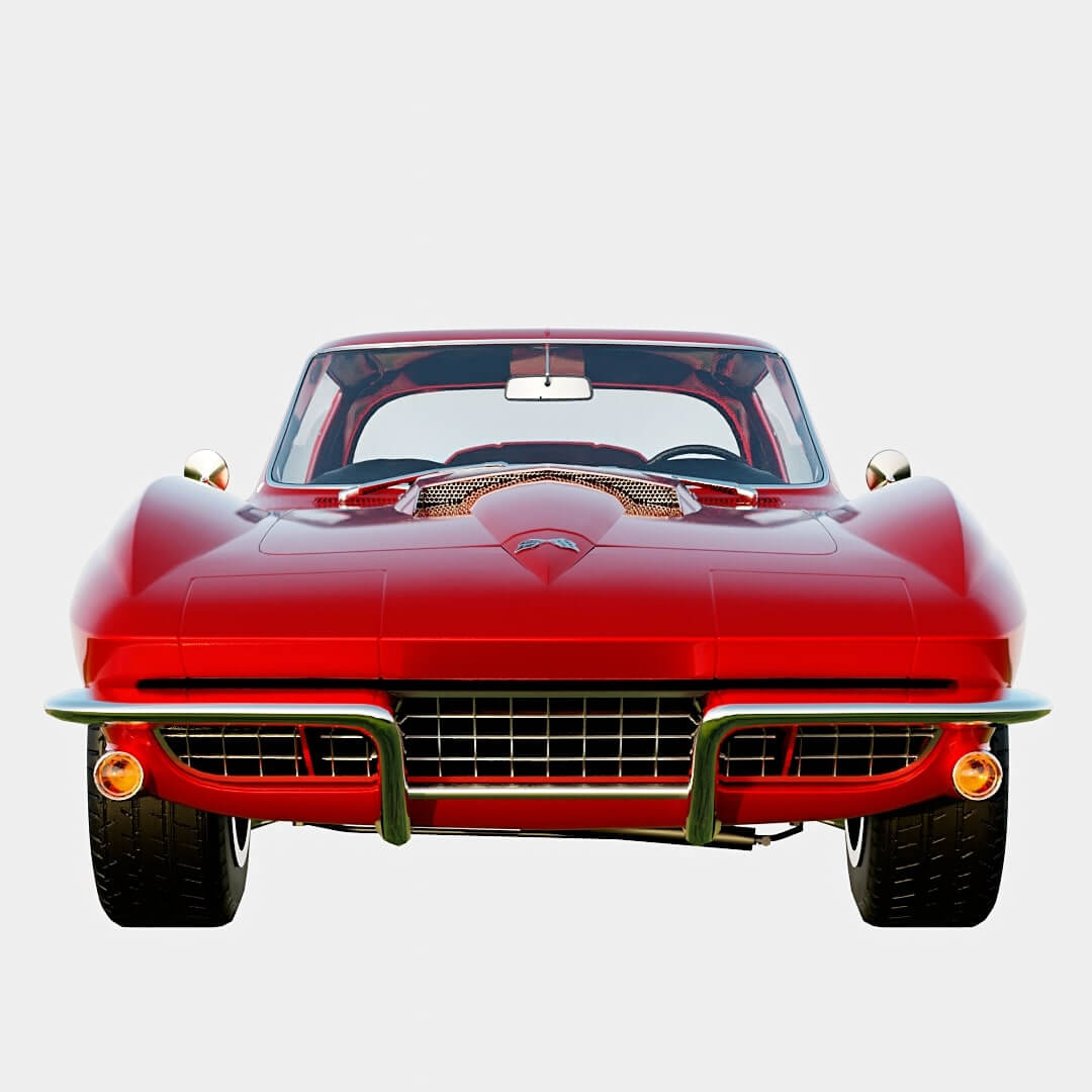 Chevrolet Corvette C2 Stingray 1967 - 3D Model by 777angels777