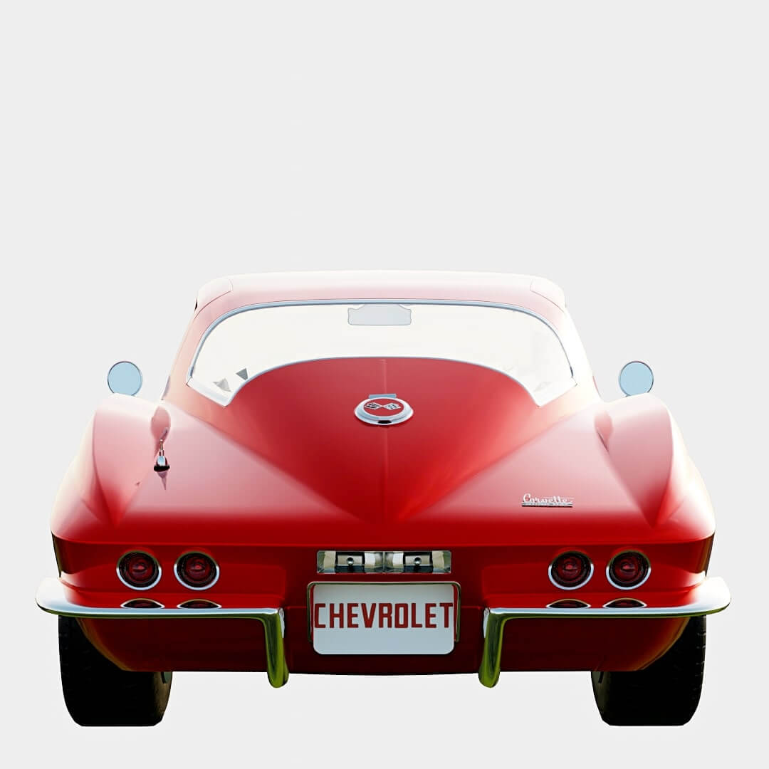 Chevrolet Corvette C2 Stingray 1967 - 3D Model by 777angels777