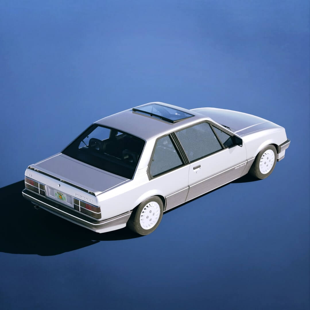 Chevrolet Monza Classic SE 500Ef 1990 - 3D Model by 777angels777