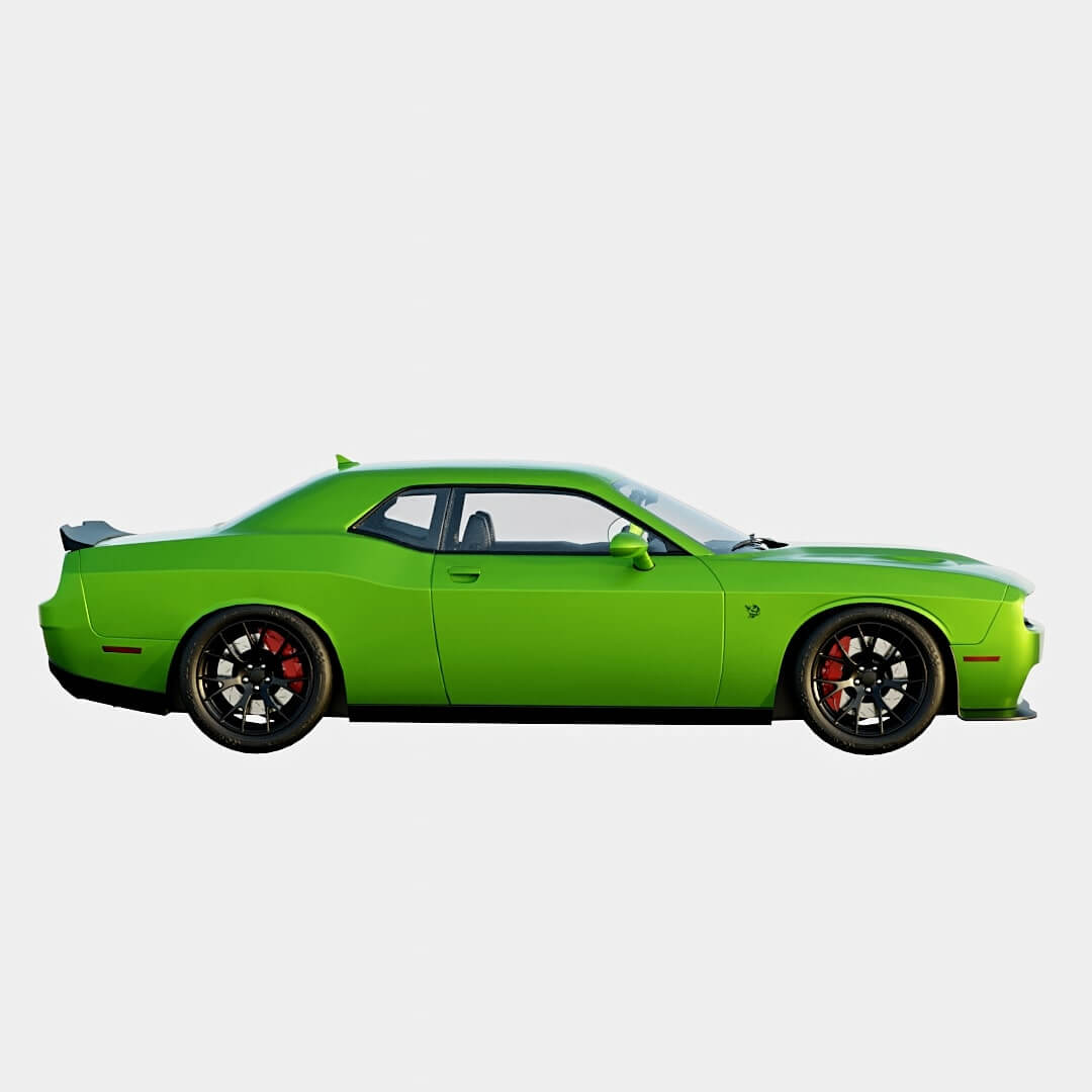 Dodge Challenger SRT 392 2017 - 3D Model by 777angels777