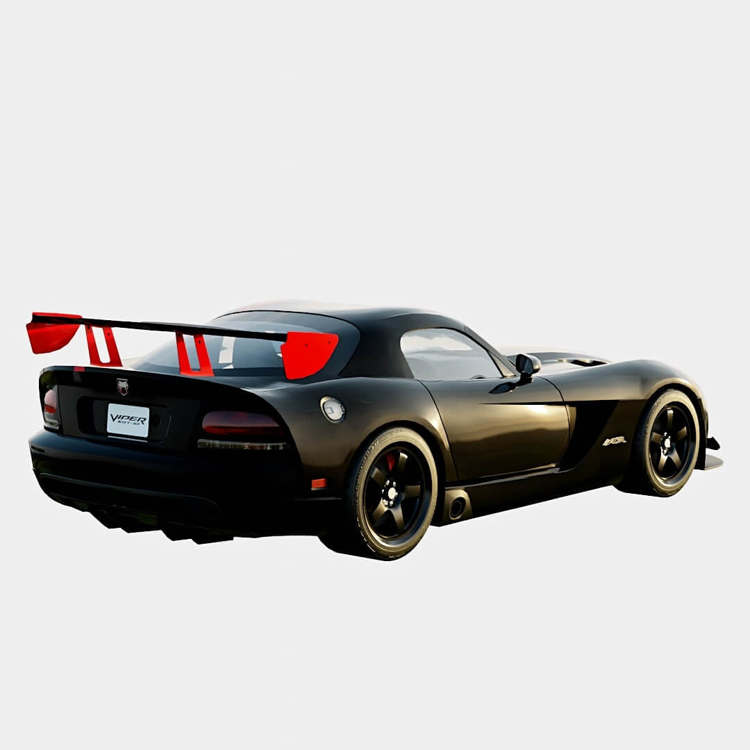 Dodge Viper SRT10 ACR 2008 - 3D Model by 777angels777
