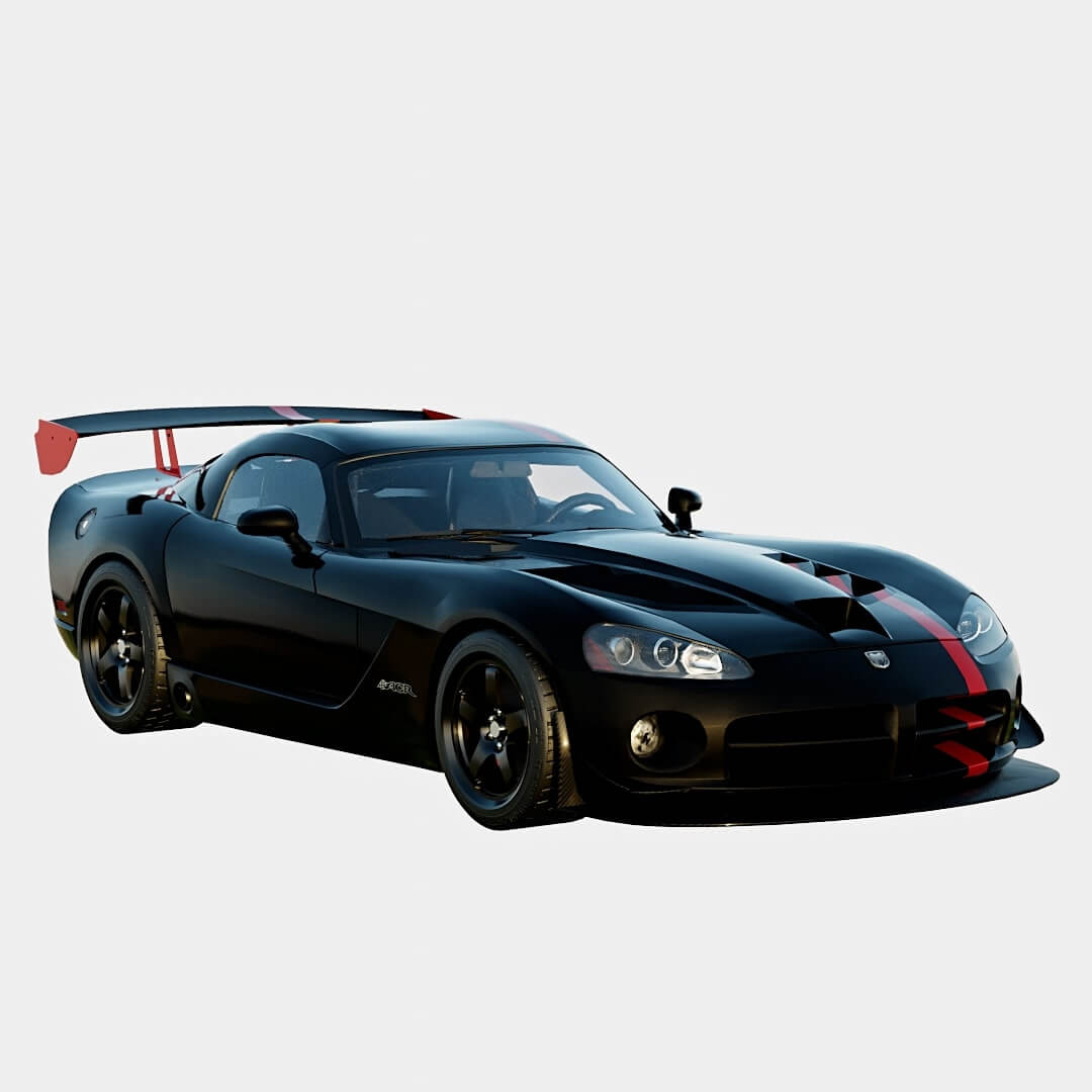 Dodge Viper SRT10 ACR 2008 - 3D Model by 777angels777