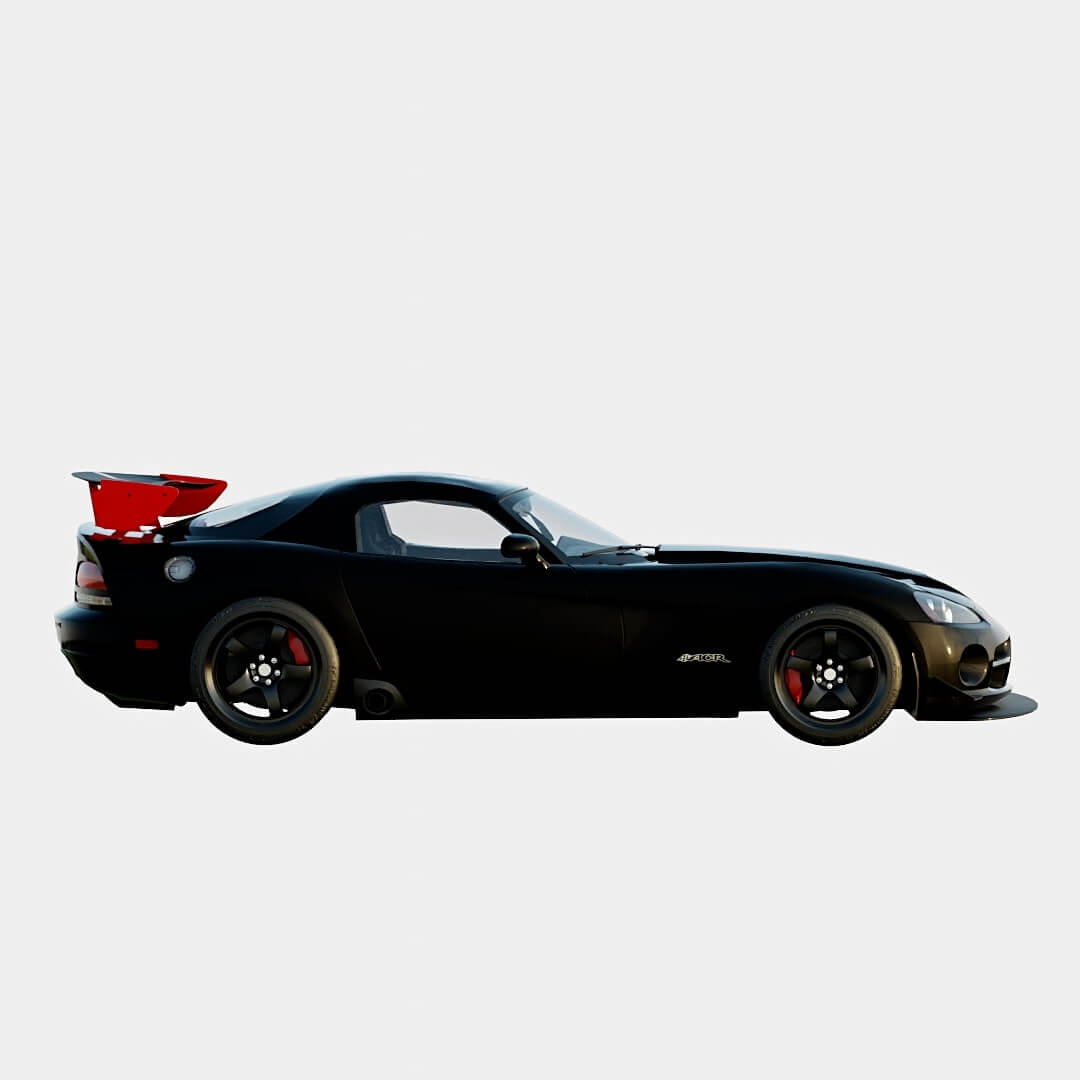 Dodge Viper SRT10 ACR 2008 - 3D Model by 777angels777