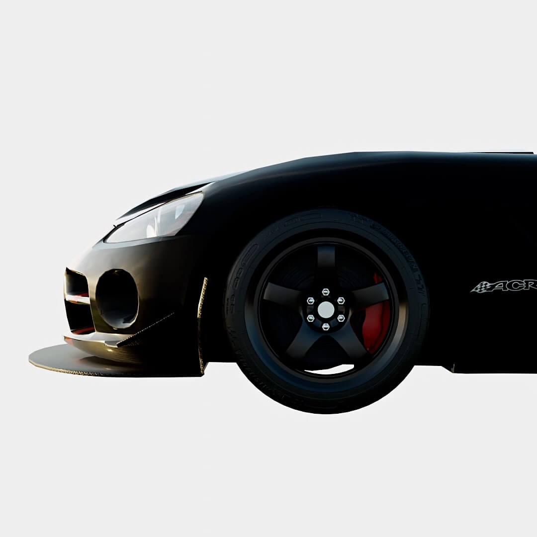 Dodge Viper SRT10 ACR 2008 - 3D Model by 777angels777