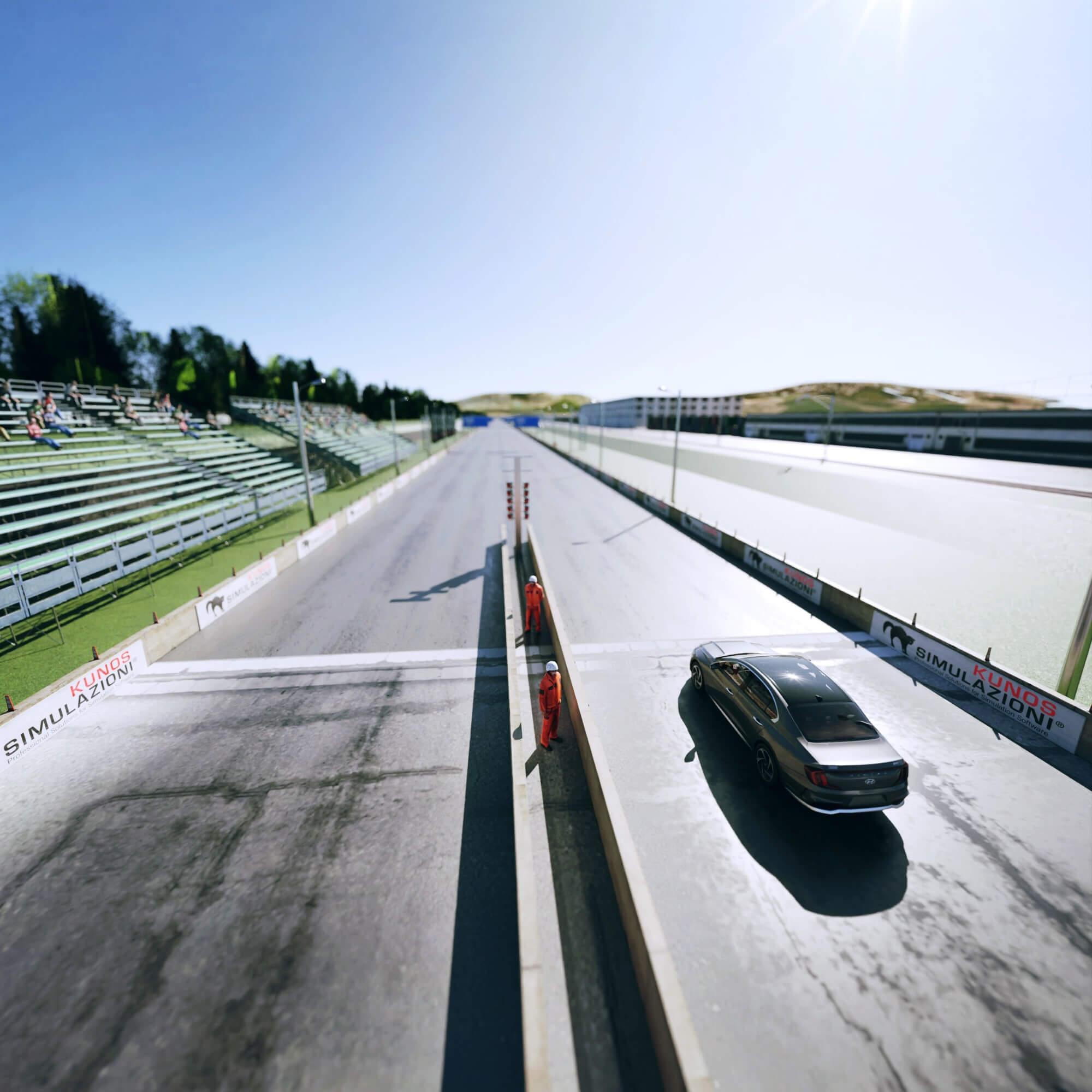 Drag Strip - 2000M 3D Model by 777angels777