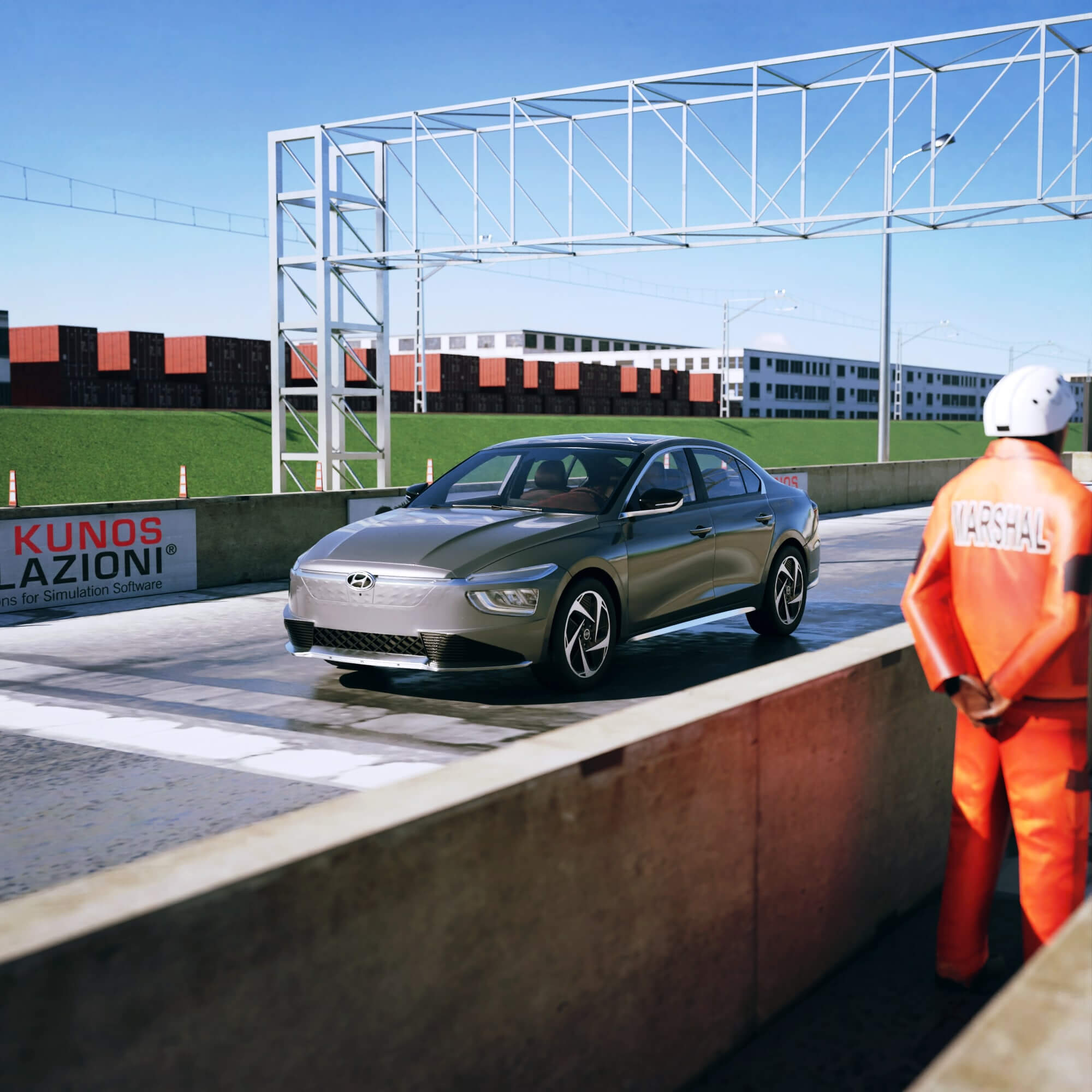 Drag Strip - 2000M 3D Model by 777angels777