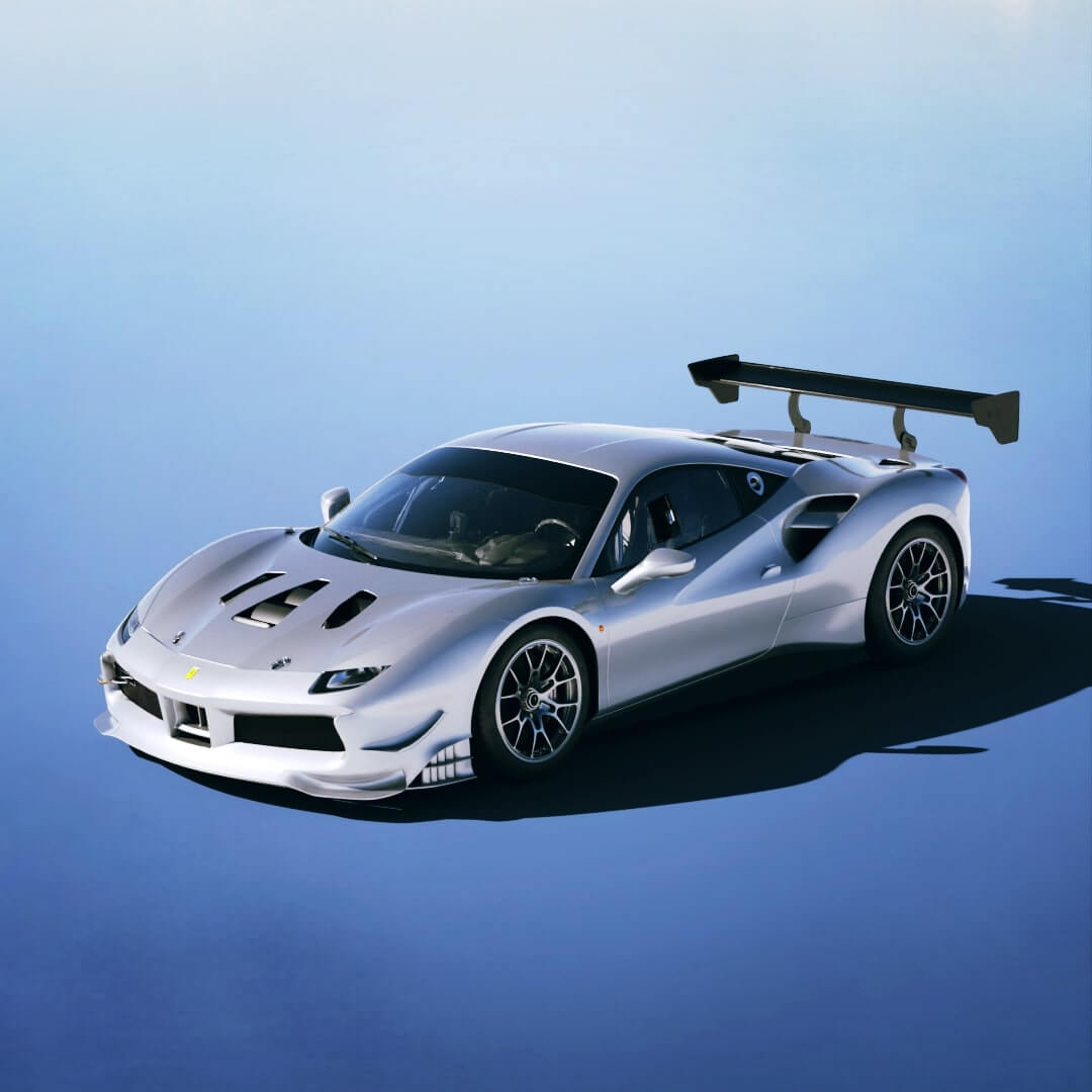 Ferrari 488 Challenge Evo 2020 - 3D Model by 777angels777