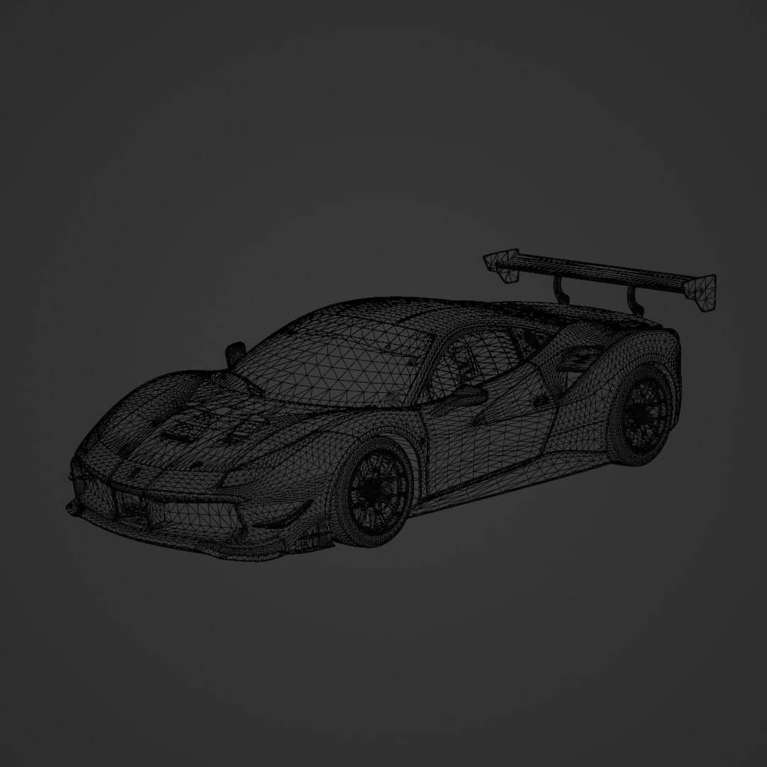 Ferrari 488 Challenge Evo 2020 - 3D Model by 777angels777