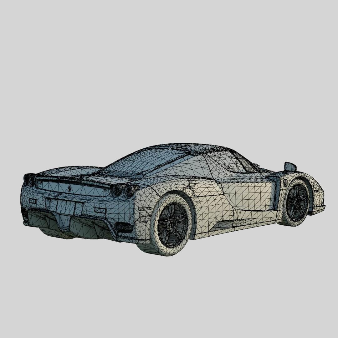 Ferrari Enzo 2002 - 3D Model by 777angels777