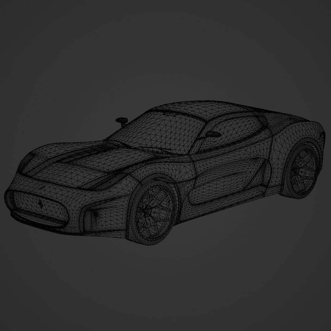 Ferrari F430 Concept 2008 - 3D Model by 777angels777