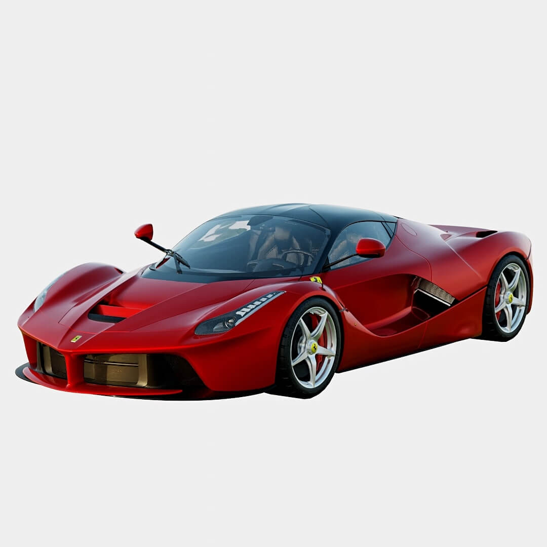 Ferrari Laferrari 2014 Basic Trim - 3D Model by 777angels777