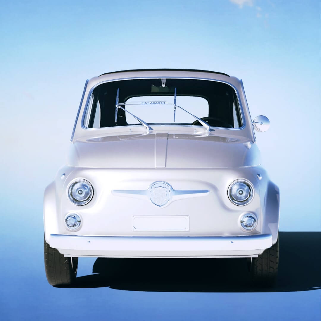 Fiat Abarth 595 SS 1957 - 3D Model by 777angels777