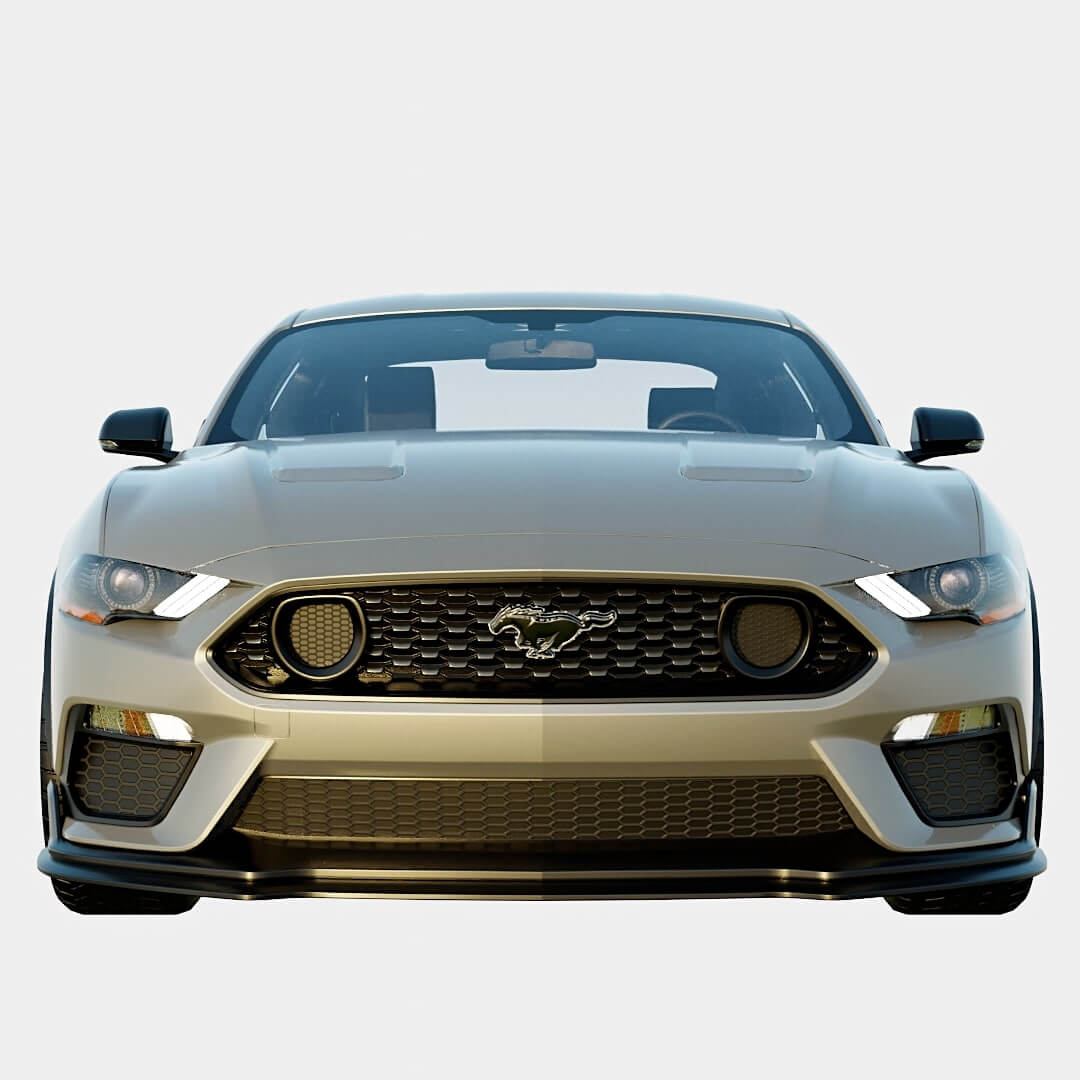 Ford Mustang Mach 1 2021 No Livery - 3D Model by 777angels777