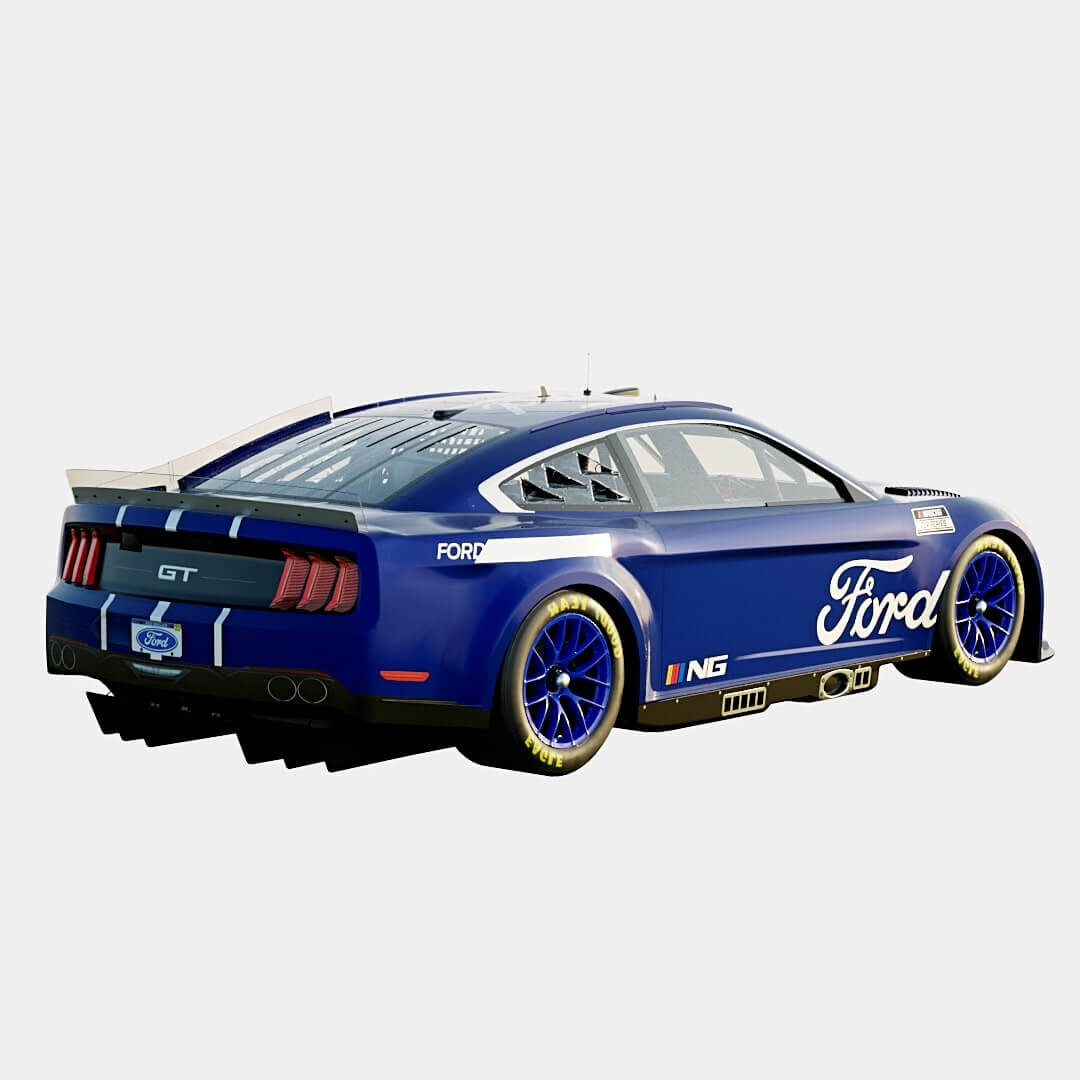 Ford Mustang Next Gen Nascar 2022 - 3D Model by 777angels777