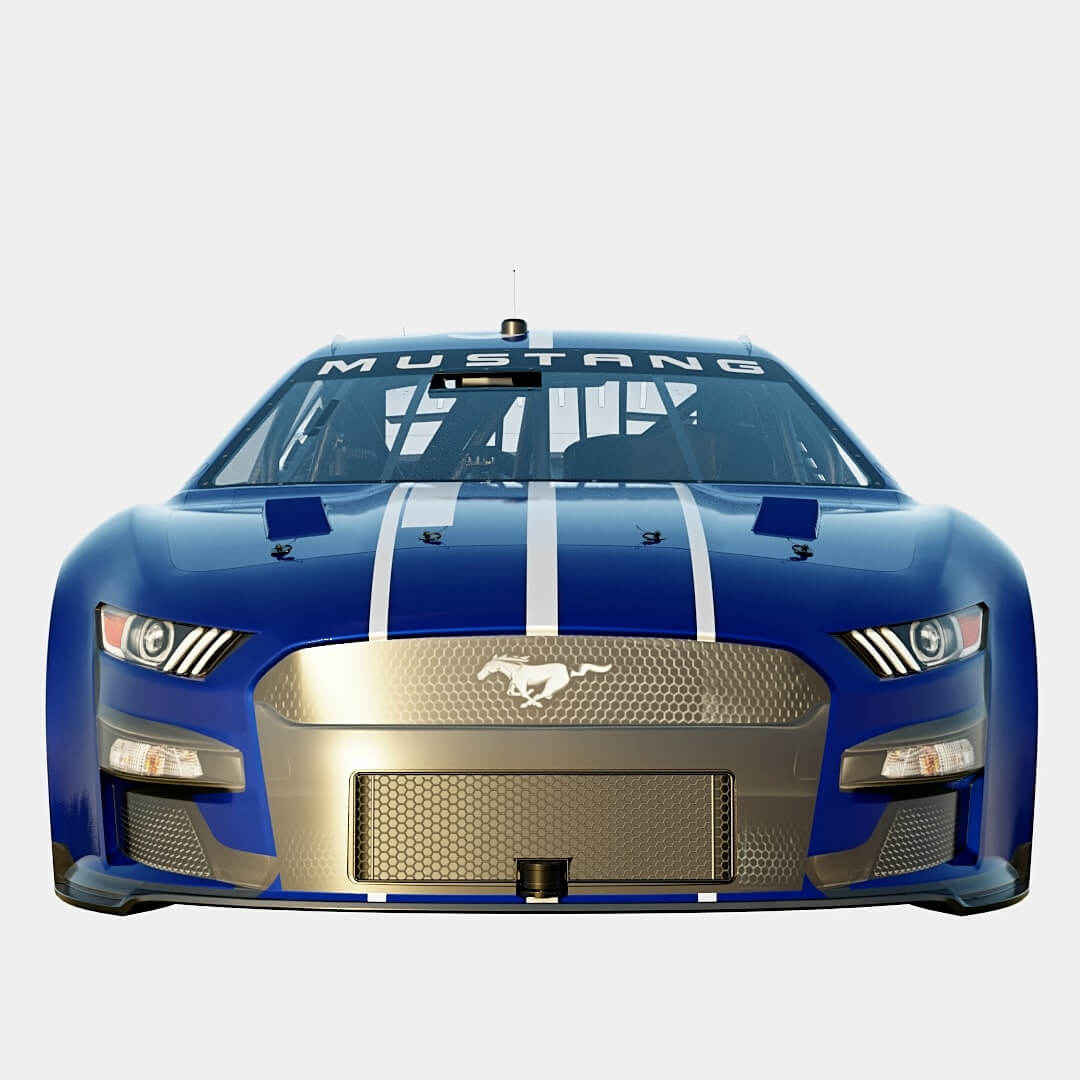 Ford Mustang Next Gen Nascar 2022 - 3D Model by 777angels777
