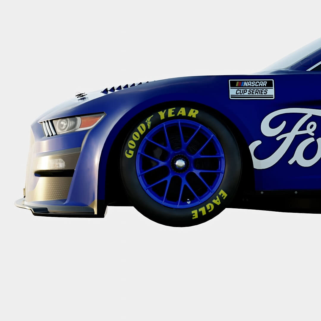 Ford Mustang Next Gen Nascar 2022 - 3D Model by 777angels777