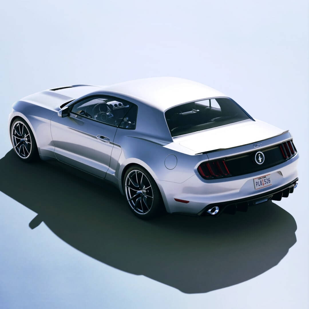 Ford Mustang Notchback 2017 - 3D Model by 777angels777