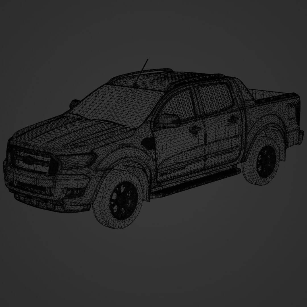 Ford Ranger Wildtrak 2015 - 3D Model by 777angels777