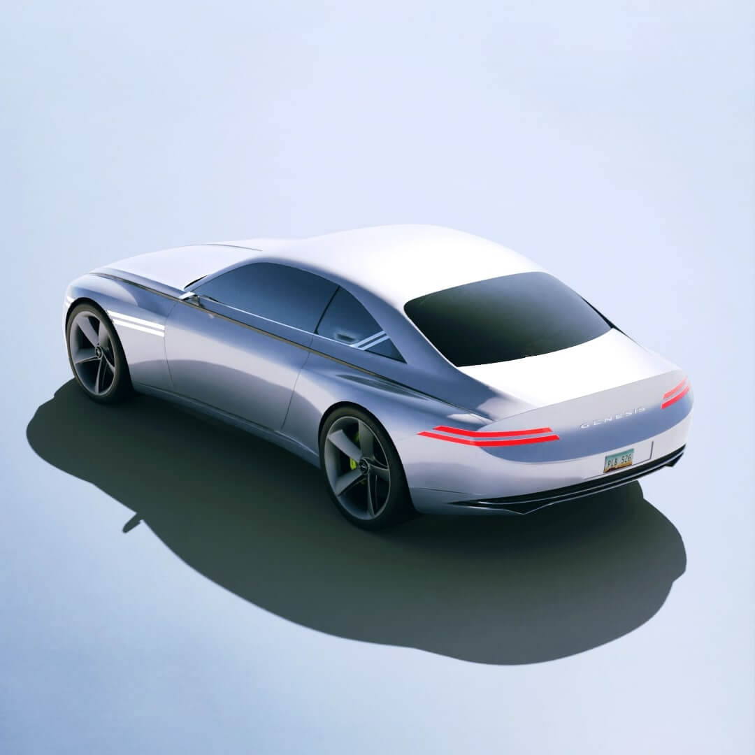 Genesis EV X Concept 2021 - 3D Model by 777angels777