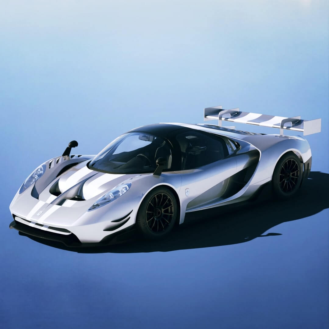 Glickenhaus Scg 004C 2018 - 3D Model by 777angels777