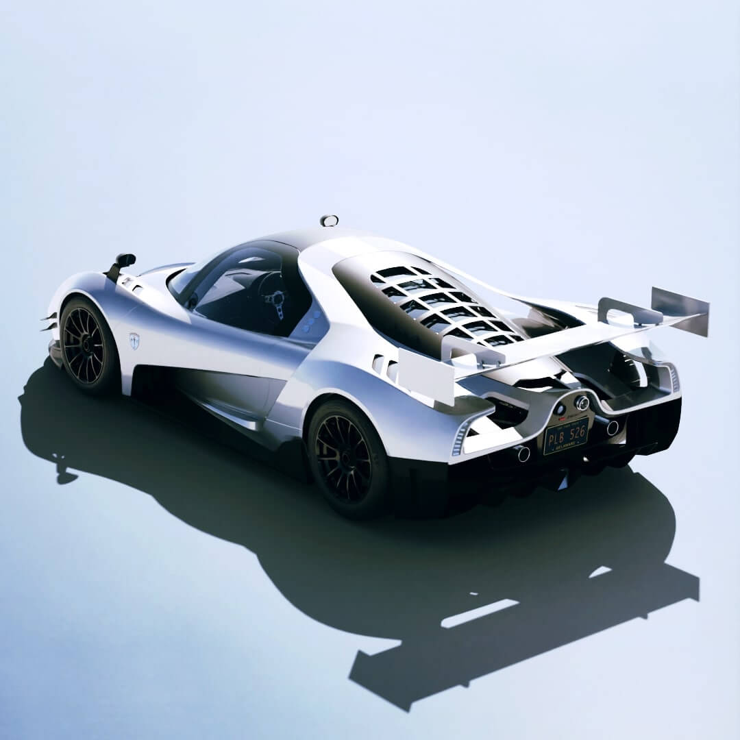 Glickenhaus Scg 004C 2018 - 3D Model by 777angels777