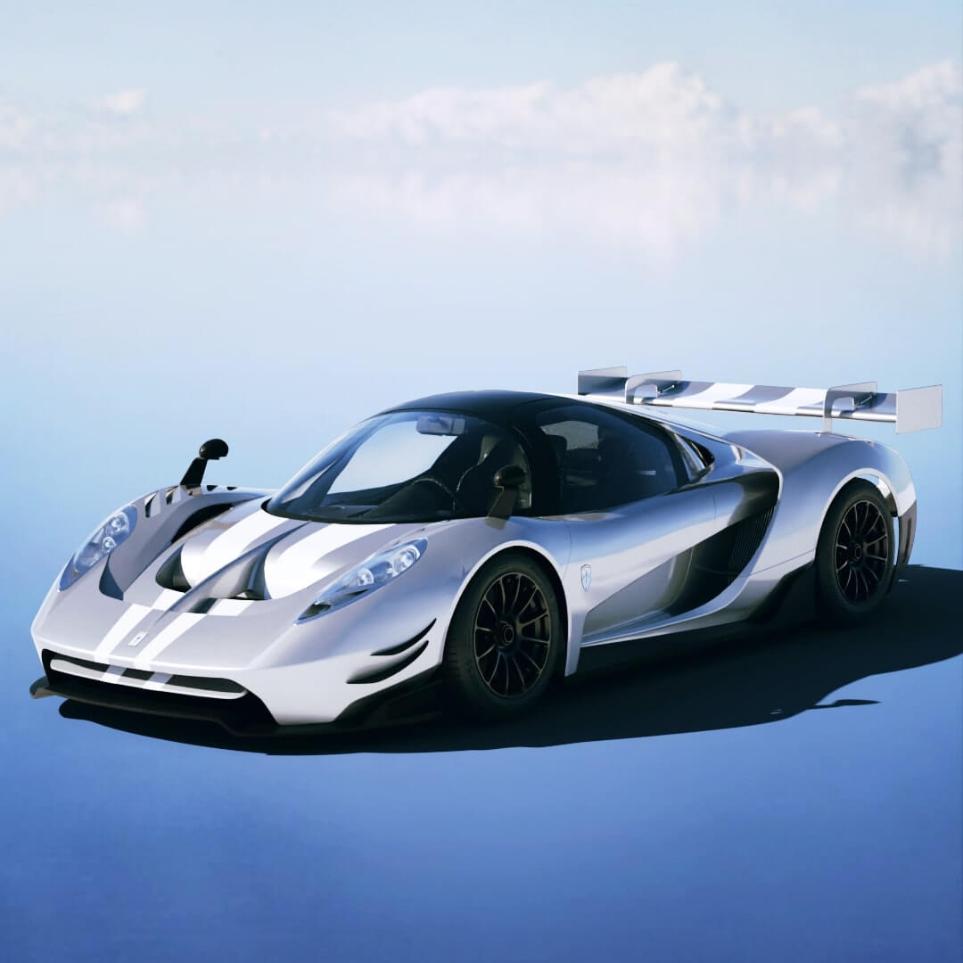 Glickenhaus Scg 004C 2018 - 3D Model by 777angels777