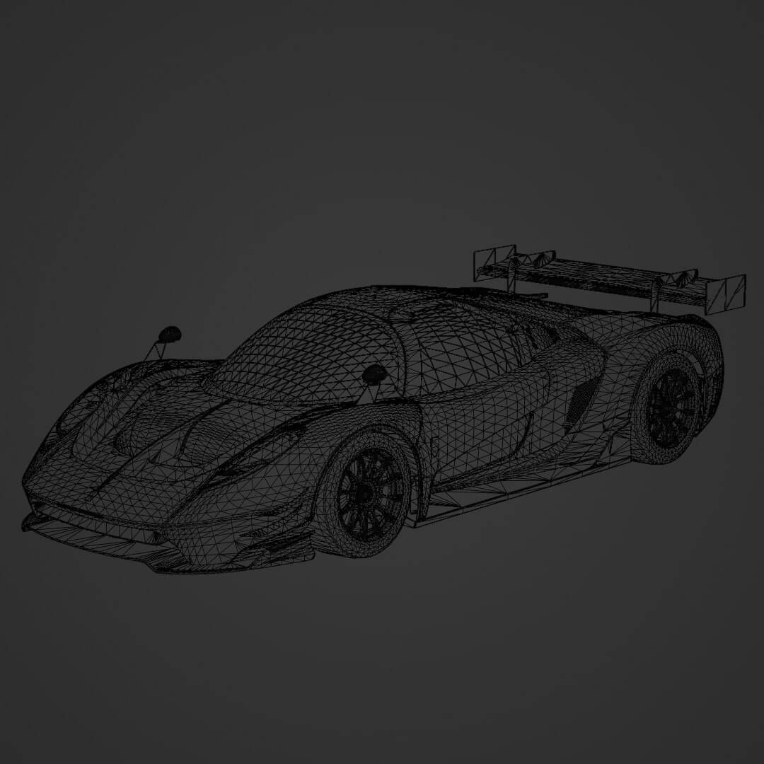 Glickenhaus Scg 004C 2018 - 3D Model by 777angels777