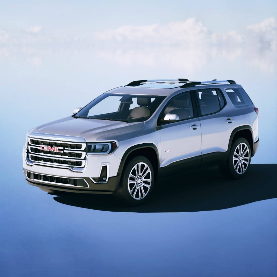 GMC Acadia AT4 2020 - 3D Model by 777angels777