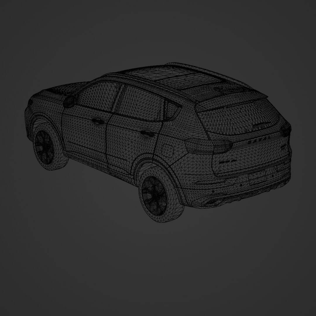 Haval H6 2021 - 3D Model by 777angels777