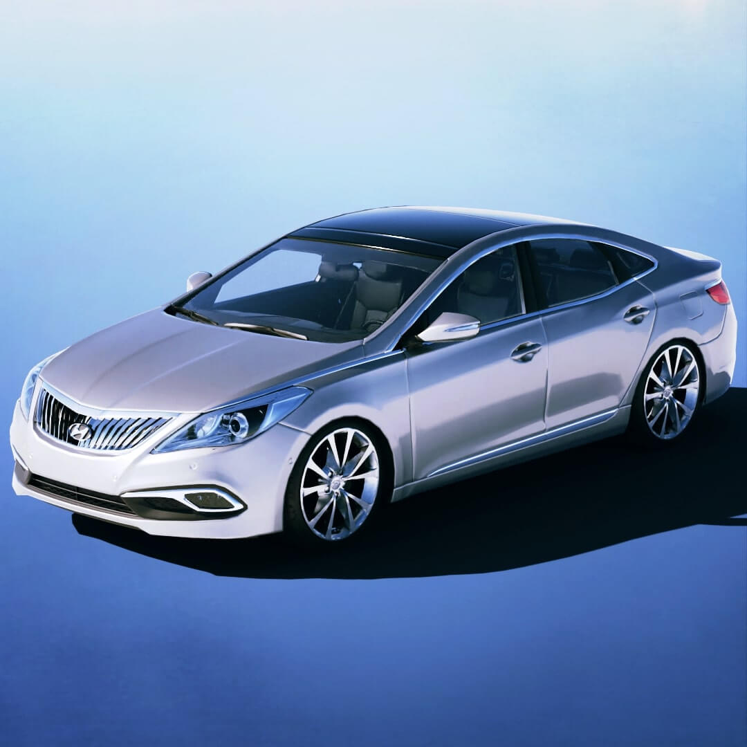 Hyundai Azera 2019 - 3D Model by 777angels777