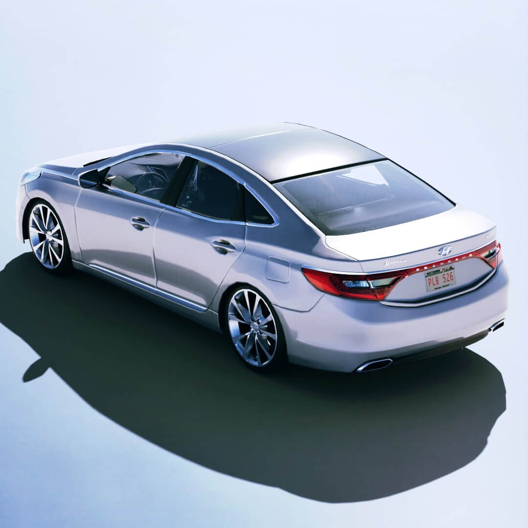 Hyundai Azera 2019 - 3D Model by 777angels777