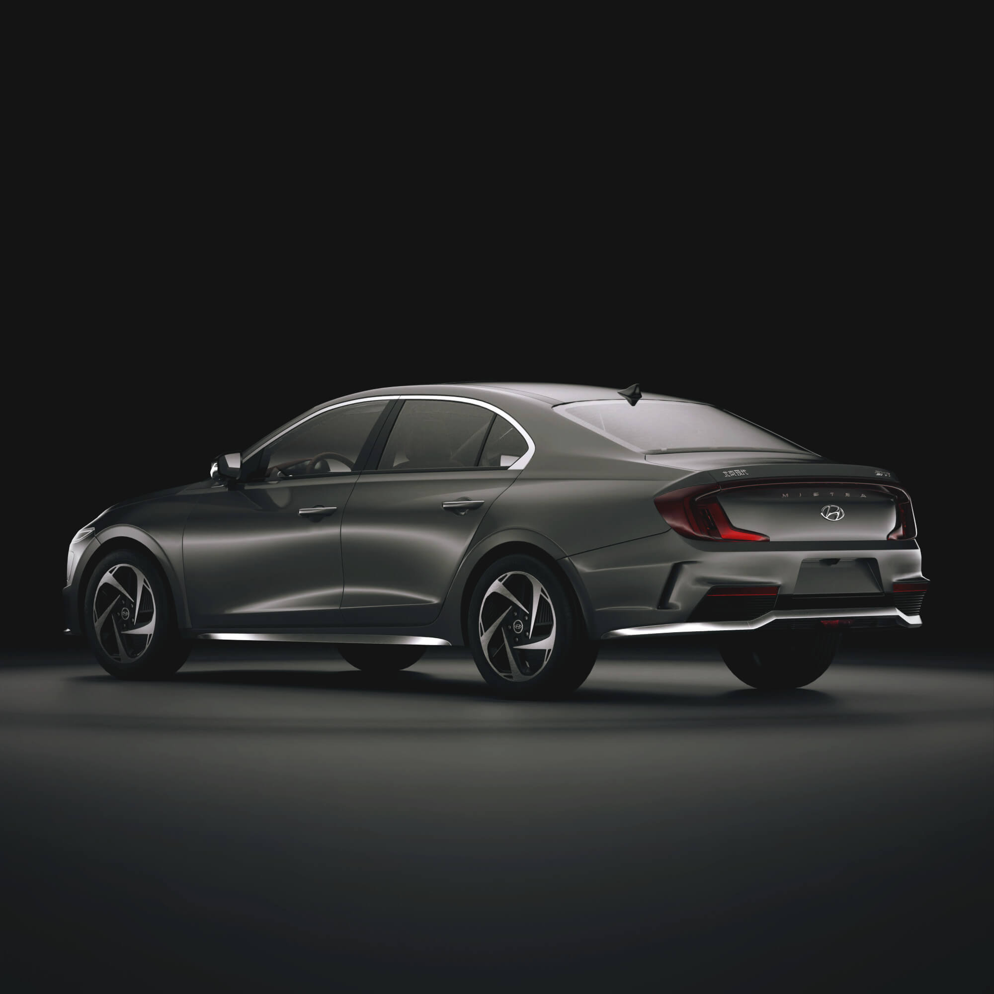 Hyundai Mistra EV 2021 - 3D Model by 777angels777