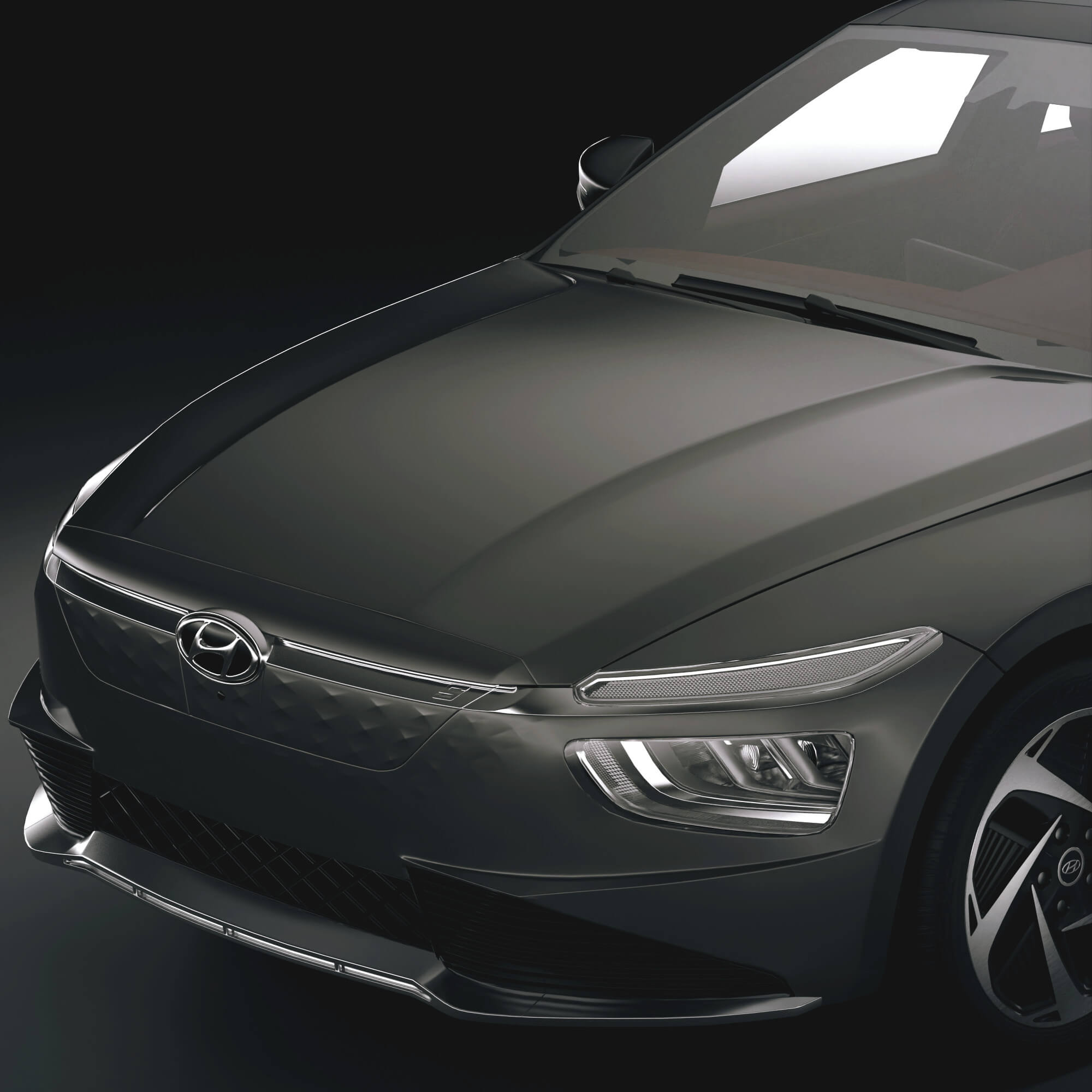 Hyundai Mistra EV 2021 - 3D Model by 777angels777