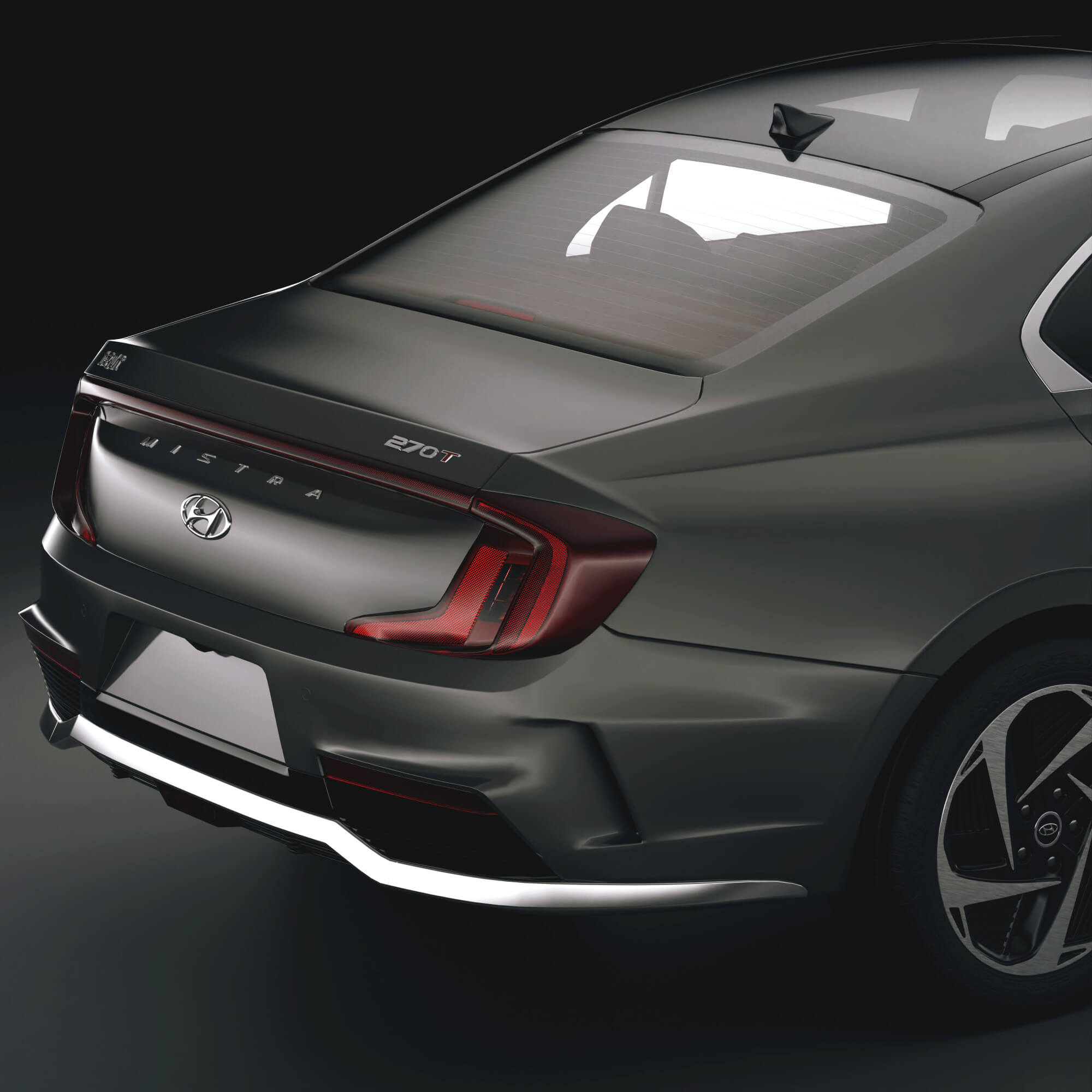 Hyundai Mistra EV 2021 - 3D Model by 777angels777