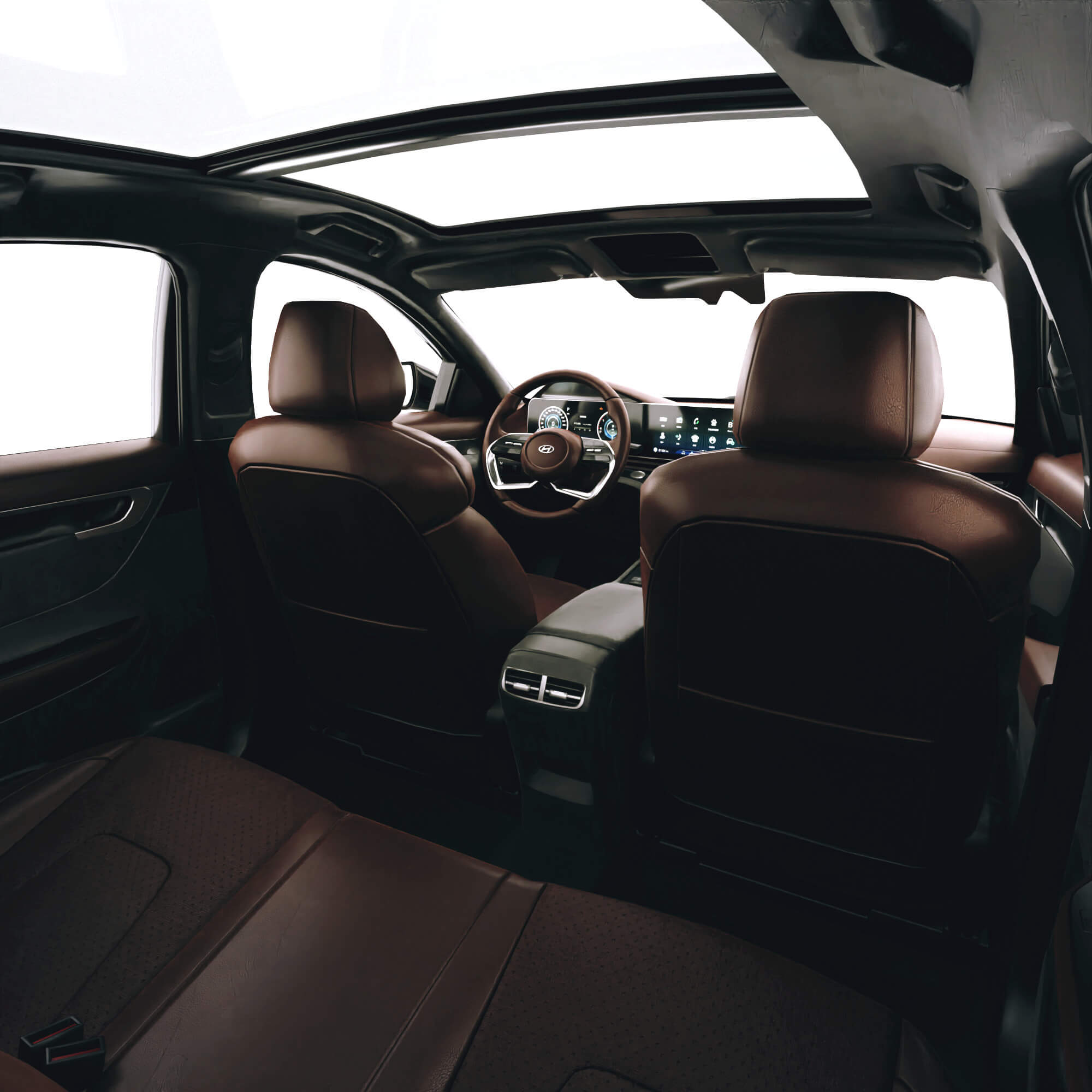 Hyundai Mistra EV 2021 - 3D Model by 777angels777