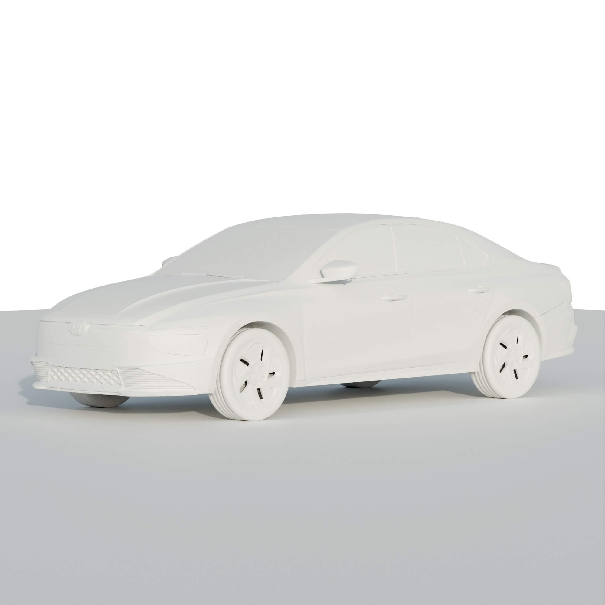 Hyundai Mistra EV 2021 - 3D Model by 777angels777