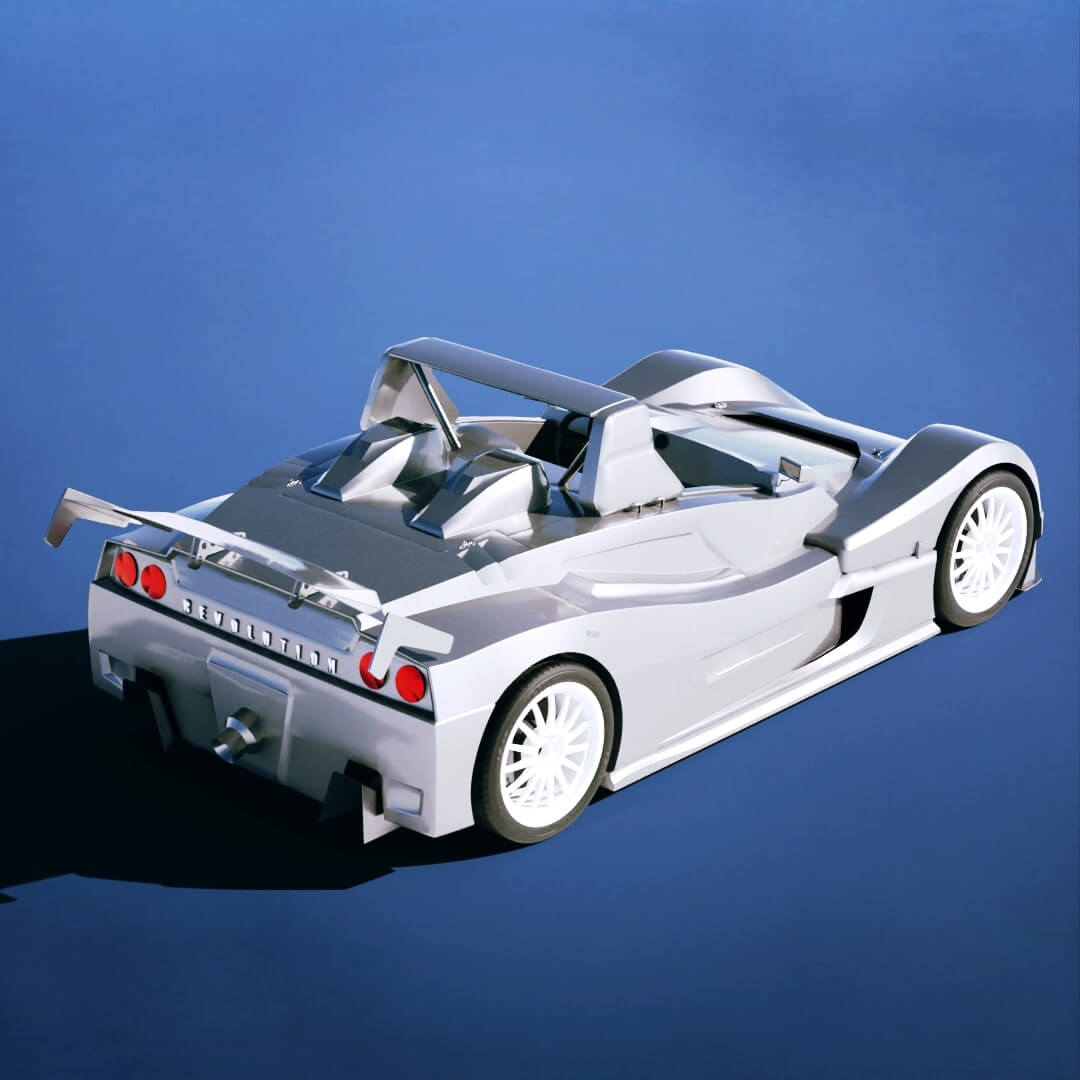 Lada Revolution II RS 2006 - 3D Model by 777angels777