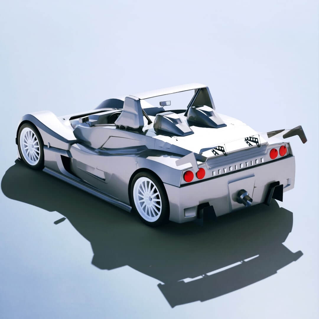 Lada Revolution II RS 2006 - 3D Model by 777angels777