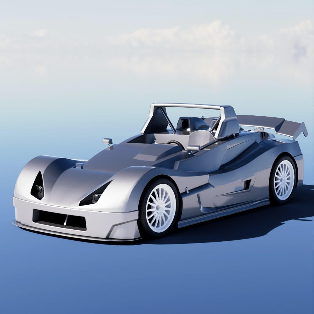 Lada Revolution II RS 2006 - 3D Model by 777angels777