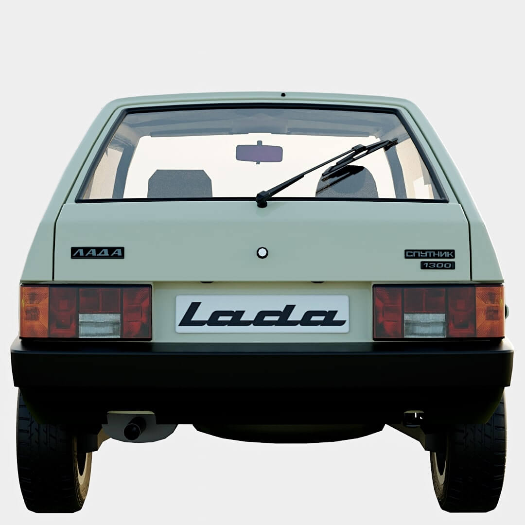Lada Vaz 2108 1984 91 Spec - 3D Model by 777angels777